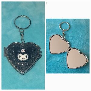 Hello Kitty | Makeup | Kuromi Mirror Compact Keychain | Poshmark